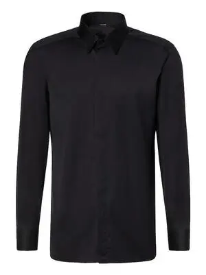 TOM FORD Cotton And Silk Shirt - Black