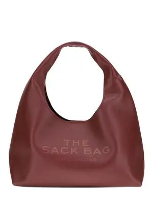 Marc Jacobs Leather Sack Shoulder Bag - Red