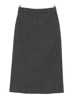 DUNST Midi Skirt - Grey