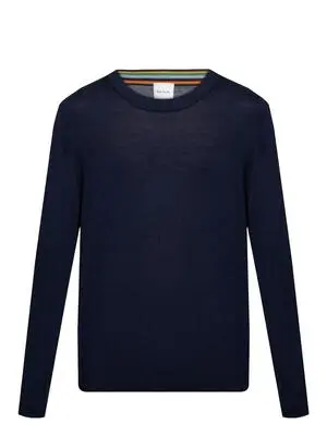 Paul Smith Wool Crewneck Sweater - Blue