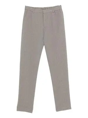 Emporio Armani Wool Trousers - Grey