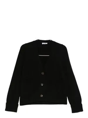 BASE Wool Cardigan - Black