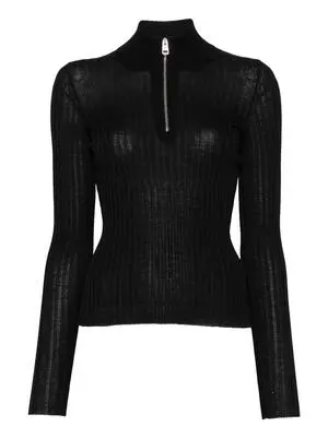 MRZ Cashmere And Silk Sweater - Black