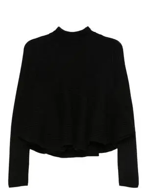 Sportmax Wool Turtleneck Jumper - Black