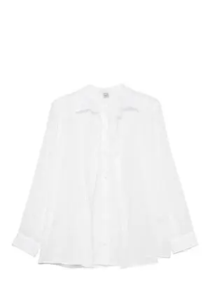 TOTÊME Button-down Shirt - White
