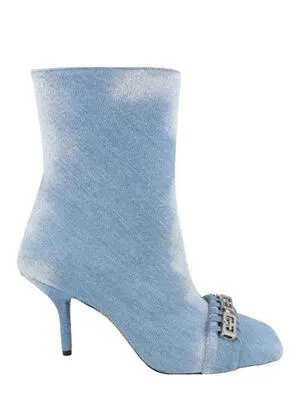 Givenchy G Denim Ankle Boots - Medium Blue