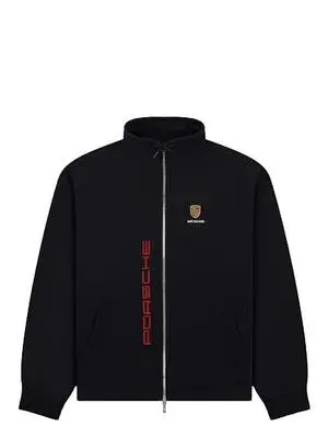 Aimé Leon Dore X Porsche Nylon Track Jacket - Black