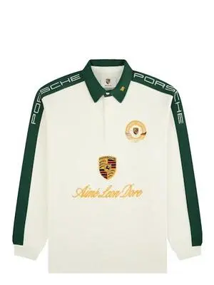 Aimé Leon Dore X Porsche Crest Rugby - Cream