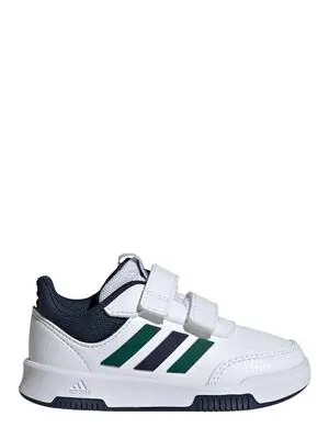 Adidas Tensaur Hook And Loop Sneakers - Cloud White/collegiate Green/collegiate Navy Blue