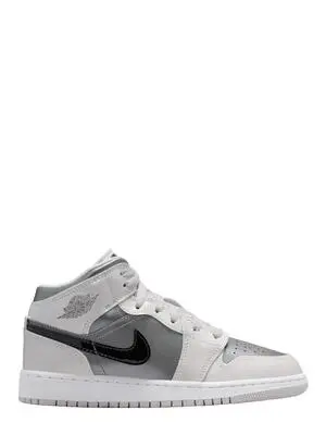 JORDAN Jordan 1 Mid SE Sneakers Photon Dust/flat Pewter/black