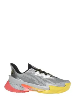 Under Armour Curry Series Iron Sharpens Ironin Sneakers - Metallic Silver/grey