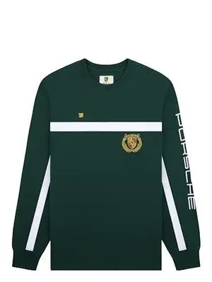 Aimé Leon Dore X Porsche Longsleeve Apex Tee Shirt - Green