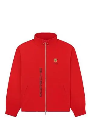 Aimé Leon Dore X Porsche Nylon Track Jacket - Red