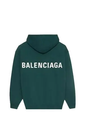 Balenciaga Logo Hoodie - Green/white