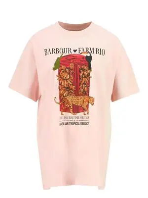 Farm Rio Graphic-print T-shirt - Pink