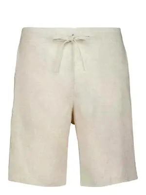 Spiritum Tulum Drawstring Bermuda Shorts - Neutrals
