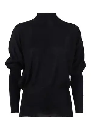 FILIPPO DE LAURENTIIS Turtleneck Long-sleeve Sweater - Black