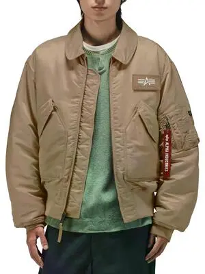 Alpha Industries Cwu 45/p Bomber Jacket - Neutrals