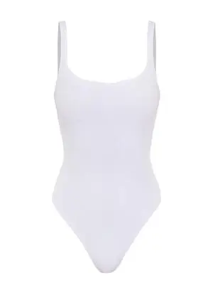 Moschino Square-neck Bodysuit - White
