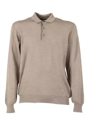 FEDELI Long-sleeve Polo Shirt