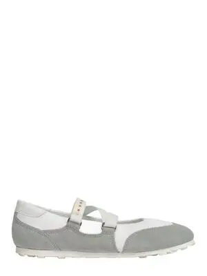 Marni Elastic Strap Sneakers - Grey