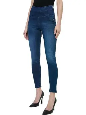 Patrizia Pepe Paneled Jeans - Blue