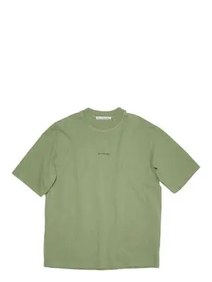 Acne Studios Logo T-shirt - Sage Green