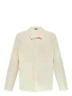 Hanro Long-sleeve Corduroy Shirt - Neutrals