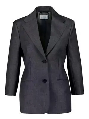 Givenchy Single-breasted Two-button Jacket - Grey
