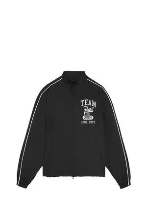 PATTA Piping-detail Logo-embroidered Sweatshirt - Black