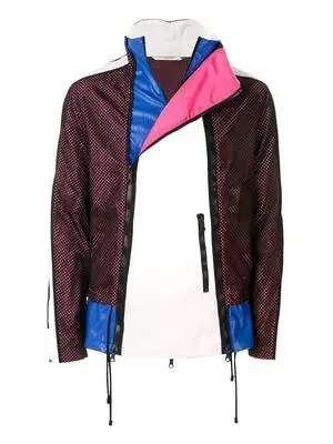 Valentino Garavani Mesh Panel Lightweight Jacket - Multicolour