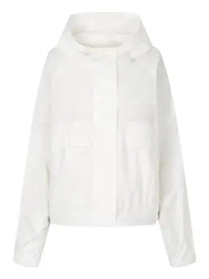 STUDIO TOMBOY Hooded Zip-up Jacket - White