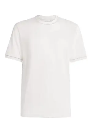 Eleventy Giza Cotton T-shirt - White