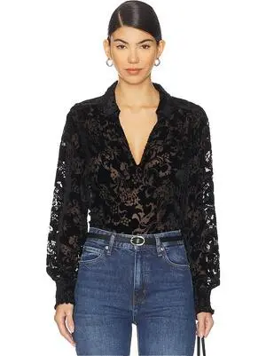 Paige Ginerva Blouse - Black