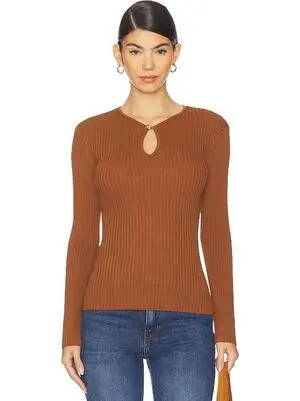 Astr The Label Lynly Sweater - Nutmeg