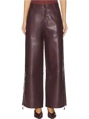 OSIS STUDIO Norma Pant - Burgundy