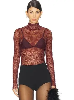 Astr The Label Kyra Top - Wine