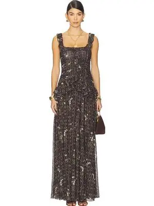 SIEDRES Emilia Printed Maxi Dress - Multi
