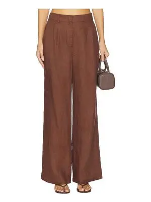 Yumi Kim Bobbi Pant - Chocolate Brown