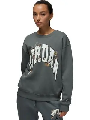 JORDAN Brooklyn Fleece Realtree Crew-neck Sweatshirt - Grey