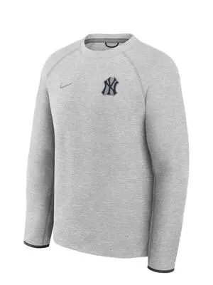 Nike New York Yankees Tech Fleece MLB Pullover Crew Grey