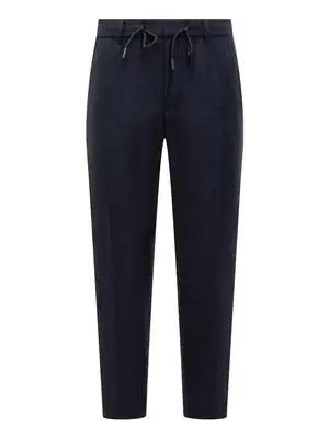 BOSS Drawstring Trousers - Blue