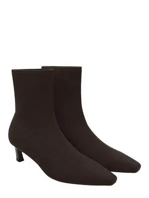 Vivaia 2-in-1 Detachable Mid Heel Boots - Dark Chocolate
