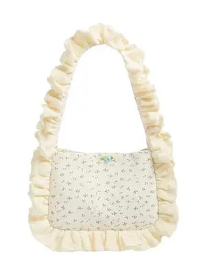 BAGGY LONDON Baguette Shoulder Bag - Pavlova/flower
