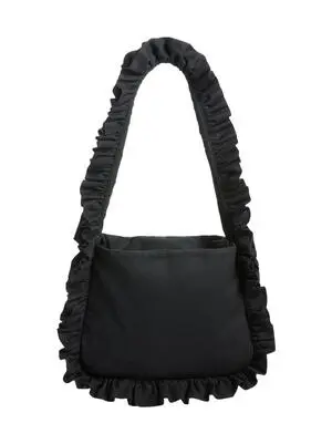 BAGGY LONDON Big Baggy Shoulder Bag - Black