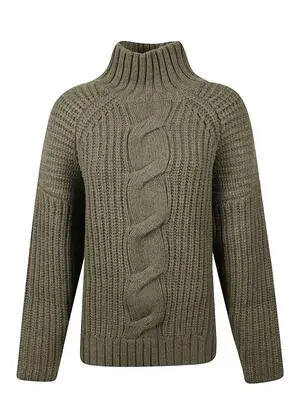 IRO PARIS Rhona Turtleneck Sweater - Green