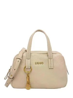 Liu Jo Charm-detail Satchel - Neutrals