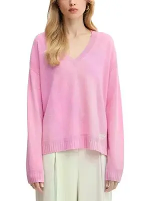 Liu Jo V-neck Sweater - Pink