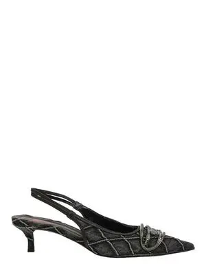DIESEL 40mm D-venus Sb Heeled Pumps - Black