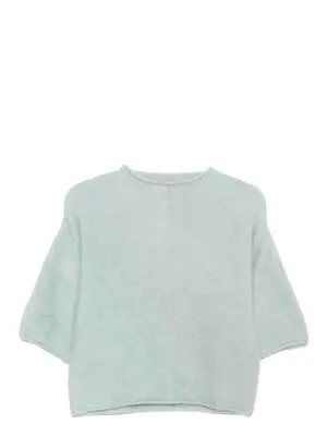 TELA Textured Sweater - Blue
